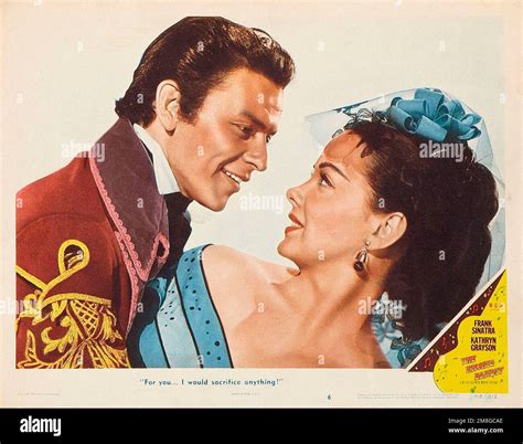 Frank Sinatra And Kathryn Grayson In The Kissing Bandit 1948