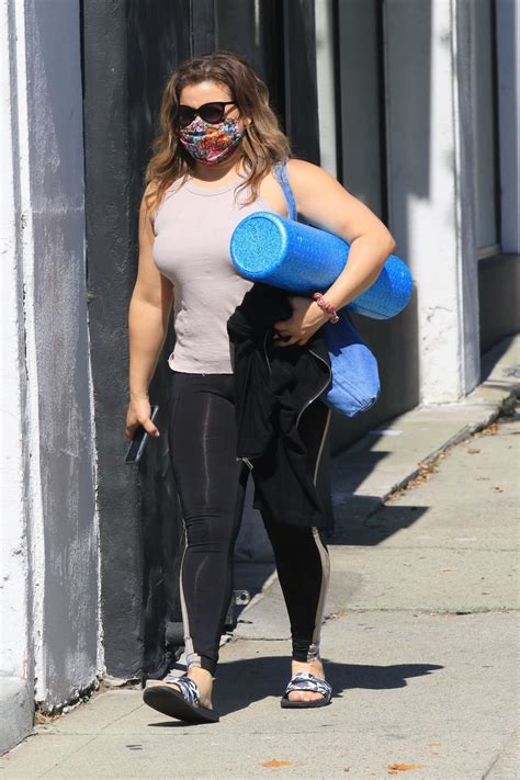 JUSTINA MACHADO Arrives At DWTS Studio In Los Angeles HawtCelebs