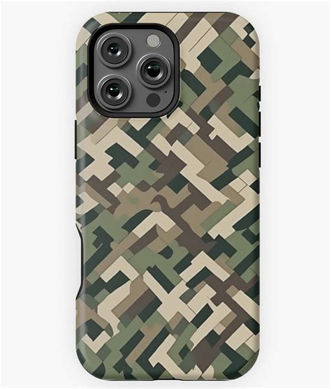 Abstract Camo Pattern Military Modern Phone Case For Iphone 16 15 14 13