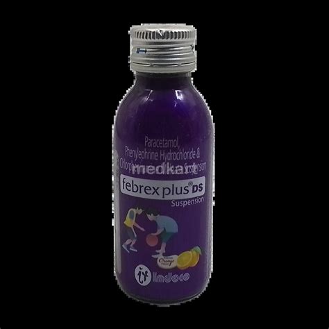 Febrex Plus Ds Syrup 60 Ml Uses Price Side Effects And Generic