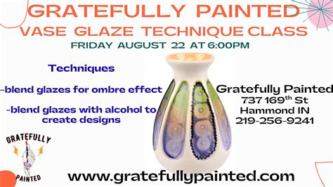 Glazing Technique Class And More