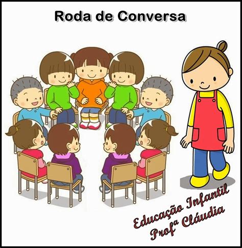 Roda De Conversa Educação Infantil Desenho Fdplearn
