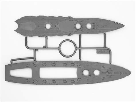 1700 Icm Kronprinz Full Hull And Waterline Wwi German Battleship