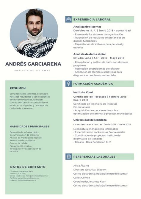 Plantillas De Curriculum Vitae Creativos Gratuitas Canva