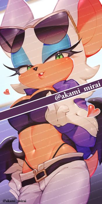 Rouge The Bat Sonic And 1 More Drawn By Iiimirai Danbooru