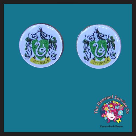 Slytherin Dhp005 The Unusual Earring Co