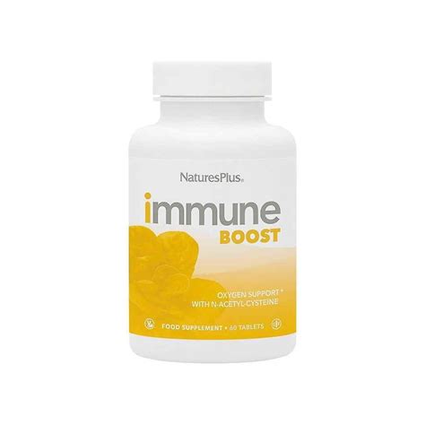 Natures Plus Immune Boost Tablets 60s The Health Workshop Ashby De