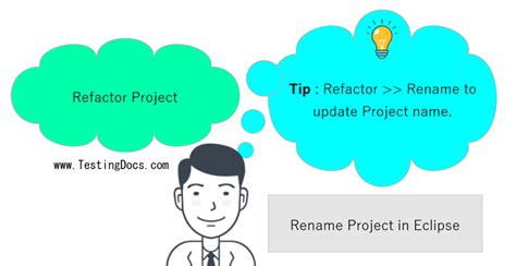 how to rename a project in eclipse ide testingdocs