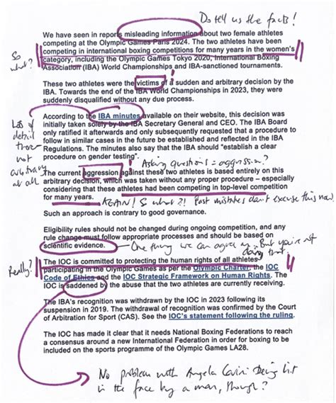 The Ioc Doubles Down On Unfairness For Women In Boxing Sex Matters