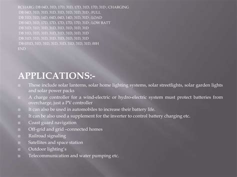 Microcontroller 8051 Based Solar Charge Controllerpptx