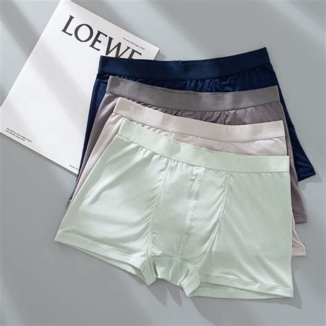 100 Nature Silk Brief Mens Underwear Mulberry Silk Panties Boxers L