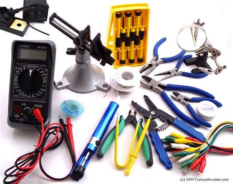 Professional Electronics Essentials Tool Kit Curious Inventor