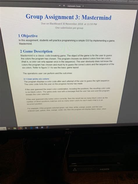 Solved I Have A Project Due Where We Are Programming