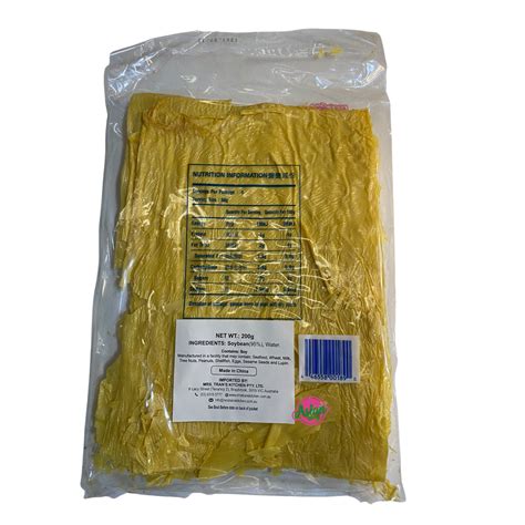 Cock Brand Dried Bean Curd Sheets 200g Asian Pantry Asian Grocery