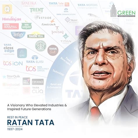 A True Visionary Mr Ratan Tata Green Interio Fusion