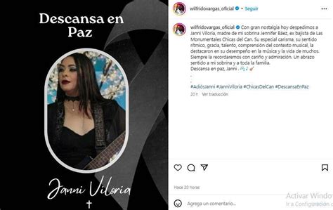 Muere Janni Viloria Una Exintegrante De Las Chicas Del Can