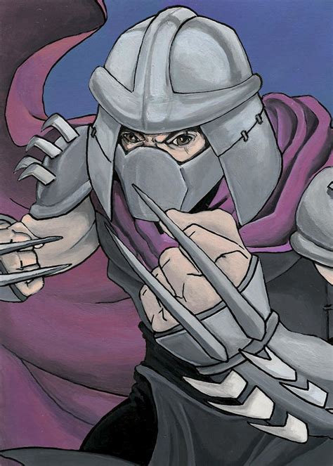 Shredder Teenage Mutant Ninja Turtles By Toxicheartproduction On