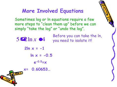 PPT Solving Exponential Logarithmic Equations Easily PowerPoint Presentation ID