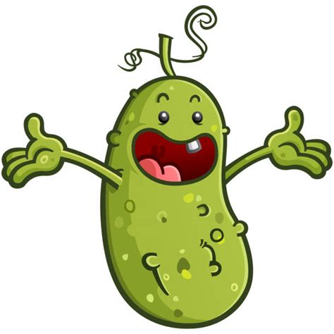 290 Cartoon Of A Dill Pickle Stock Illustrations Royalty Free Vector