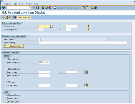 Sap All In One Fast Start Adding New Column In T Code Fbl3n And Fagll03
