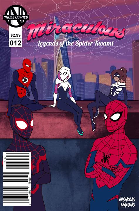 Miraculous Legends Of The Spider Kwami Cover 12 By Nicholasnrm123 On