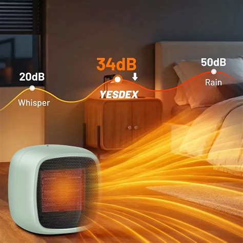 Weibbin Space Heater Portable Electric Ptc Ceramic Heaters For Indoor