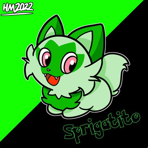 Sprigatito By Dj Sushi On Deviantart
