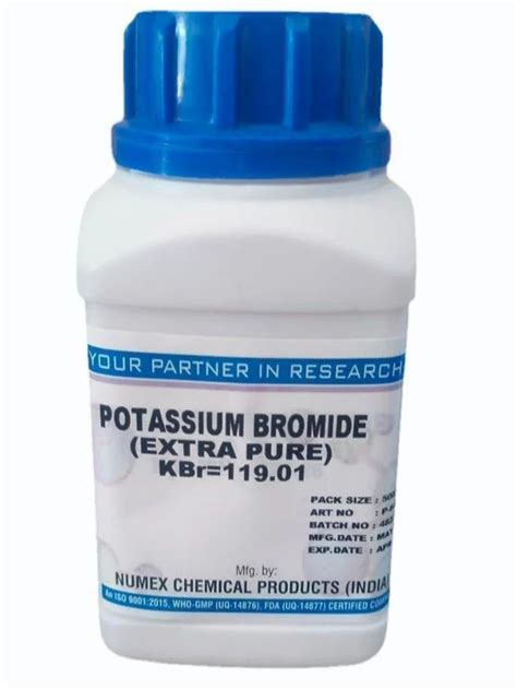Potassium Bromide Powder 500gbottle At ₹ 880kg In Hapur Id