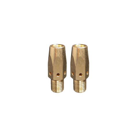 2 Pcs Gas Diffusers Tip Holders For Mig Gun Fit Miller Millermatic 251