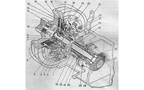 Трактор Т-16. Трансмиссия