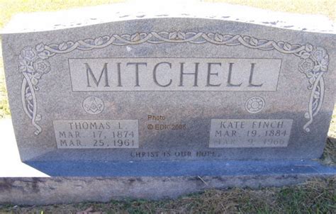 Thomas Landreth Mitchell 1874 1961 Find A Grave Memorial