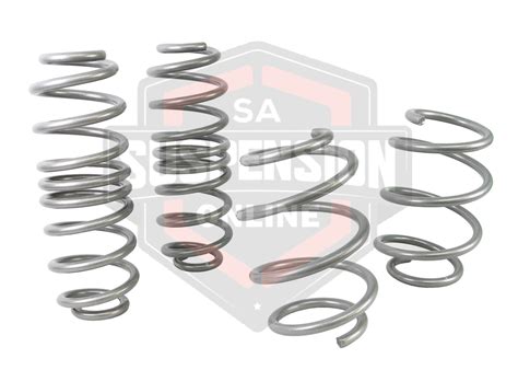 Coil Springs Lowered Suspension Set Springs Front And Fits Rear