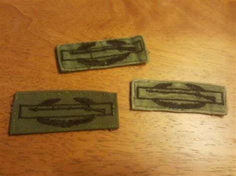 Patch Vietnam Combat Infantry Badge Cib Od 3850010203