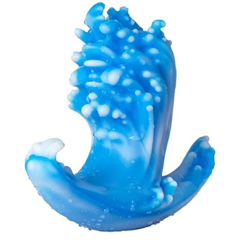 Sea Wave Butt Plug Silicone Anal Plug Dream Anal Toy Textured Anal Sex