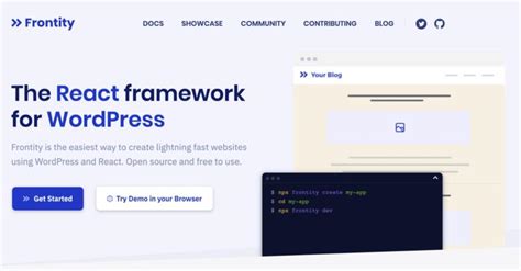 Frontity React Framework 12 Advantages For Wordpress Projects