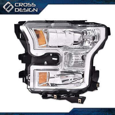 Fit For 2015 2016 2017 Ford F150 Left Driver Side Halogen Headlight