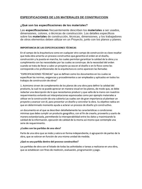 Clase 1 04 Pdf Diseño Materiales De Construcción