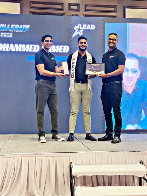 Mohammed Ahmed On Linkedin Awardsceremony Dubai Leadschooledtech