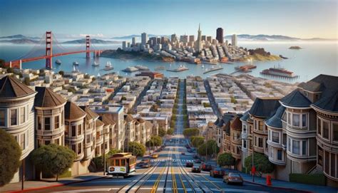 San Francisco39s Iconic Landscape Premium Ai Generated Image