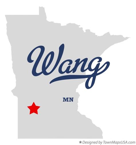Map Of Wang Mn Minnesota