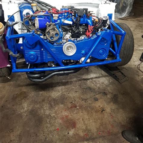 Custom Mini With A Turbo Ej20 Flat Four And Awd Drivetrain 04 Engine