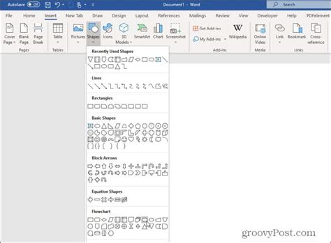 How To Make A Flowchart In Microsoft Word