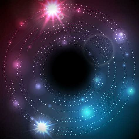Abstract Tech Futuristic Dotted Lines Circles Background 26530676 Vector Art At Vecteezy