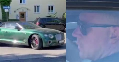 Robert Lewandowski Et Son Chauffeur En Bentley Font Le Buzz Vidéo