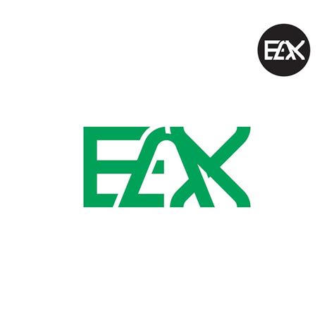 Letter Eax Monogram Logo Design 32463709 Vector Art At Vecteezy