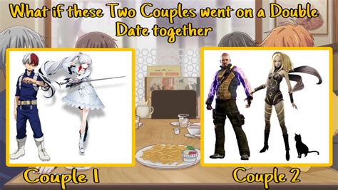 Shoto And Weiss Double Date With Cole And Kat By Kecskefighter28 On