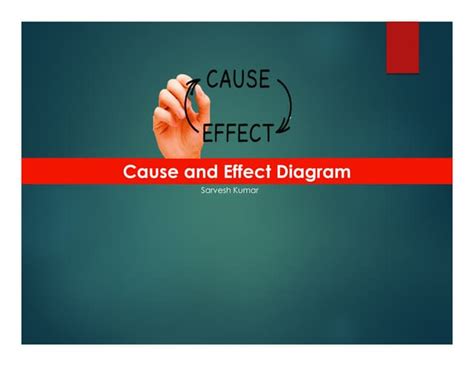 Cause And Effect Diagrampdf