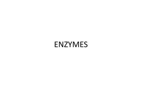 Enzymes Wallpaper