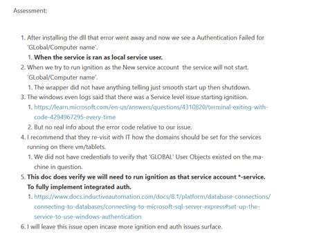Issue With Ignition Connecting To MSSQL Server Ignition Inductive Automation Forum