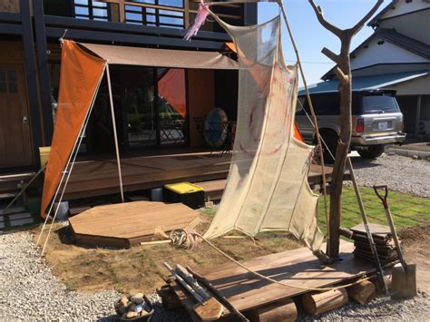 モアナの船を作る ハナウタ